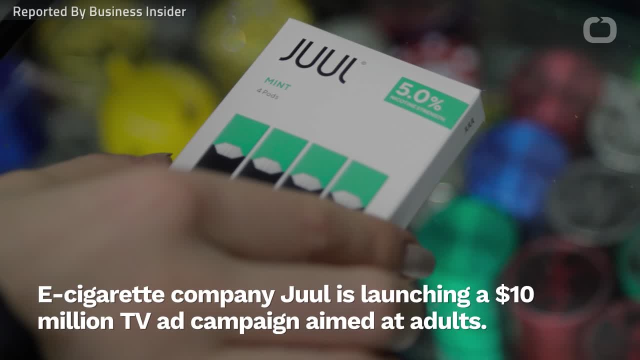 Juul Spends $10 million On TV Ad Campaign After Accused Of Targeting ...