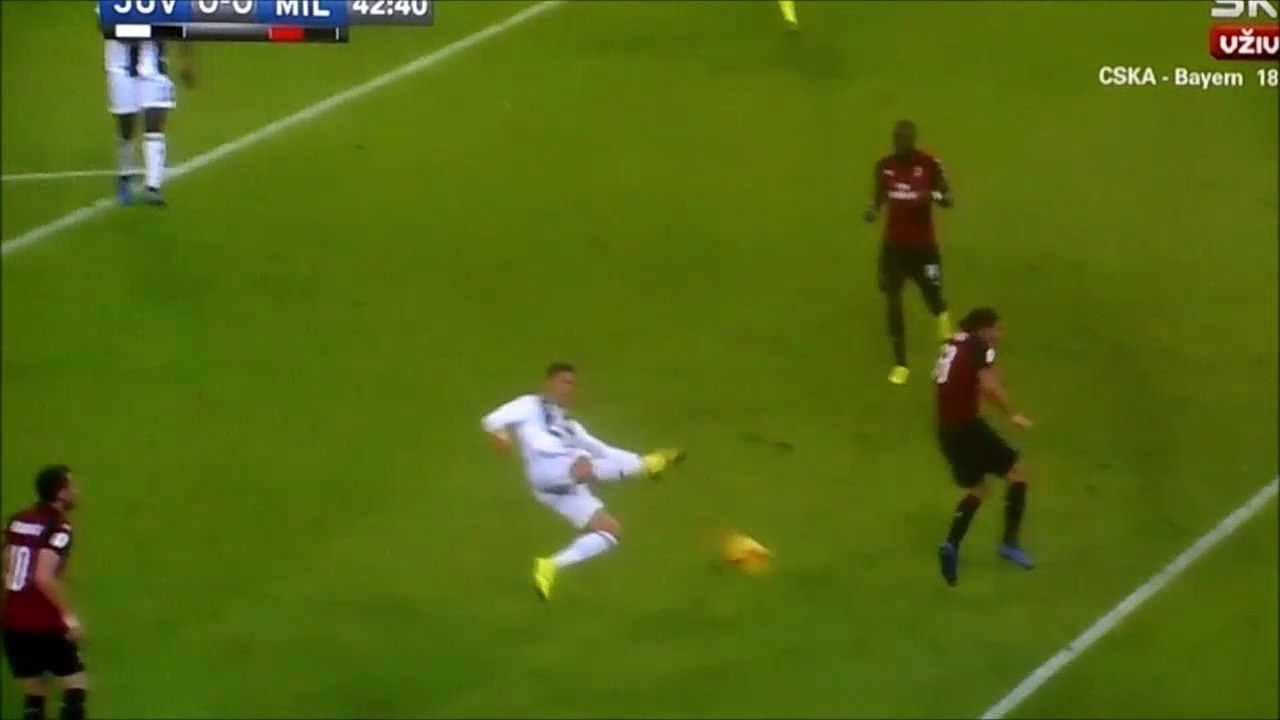 Cristiano Ronaldo fantastic scissor kick shot vs Milan! - video Dailymotion