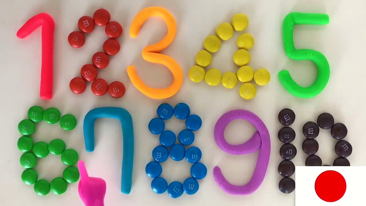 Number Count 12345678910 Color Japanese version Play-Doh Toy Soda ...