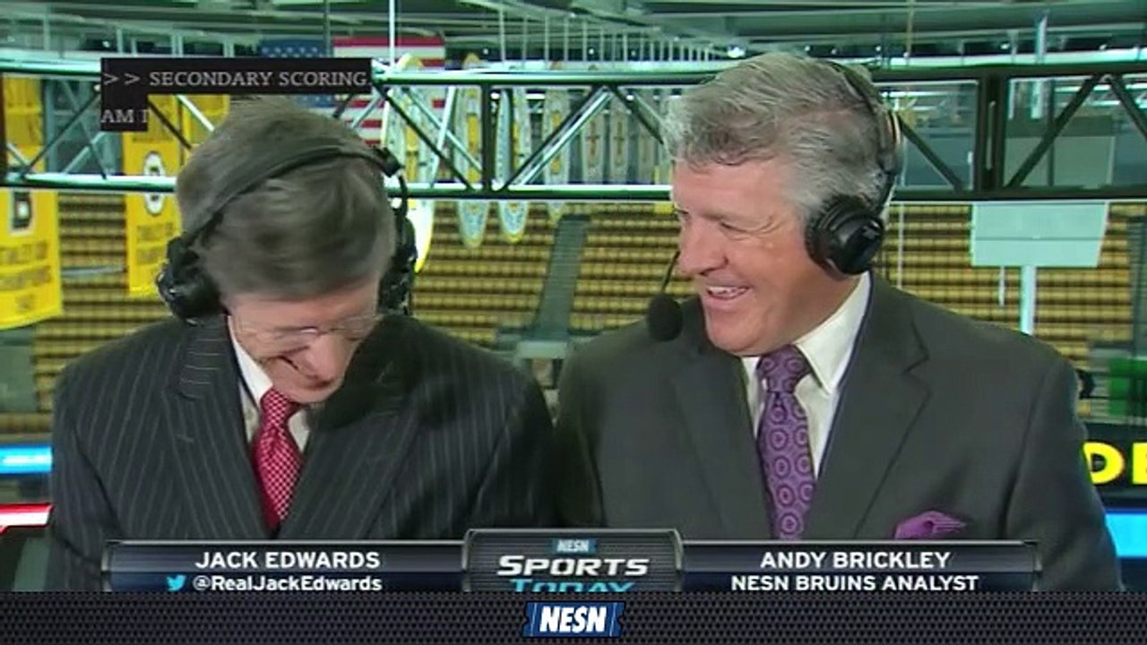 NESN Sports Today: Jack Edwards, Andy Brickley Break Down Bruins' Win ...