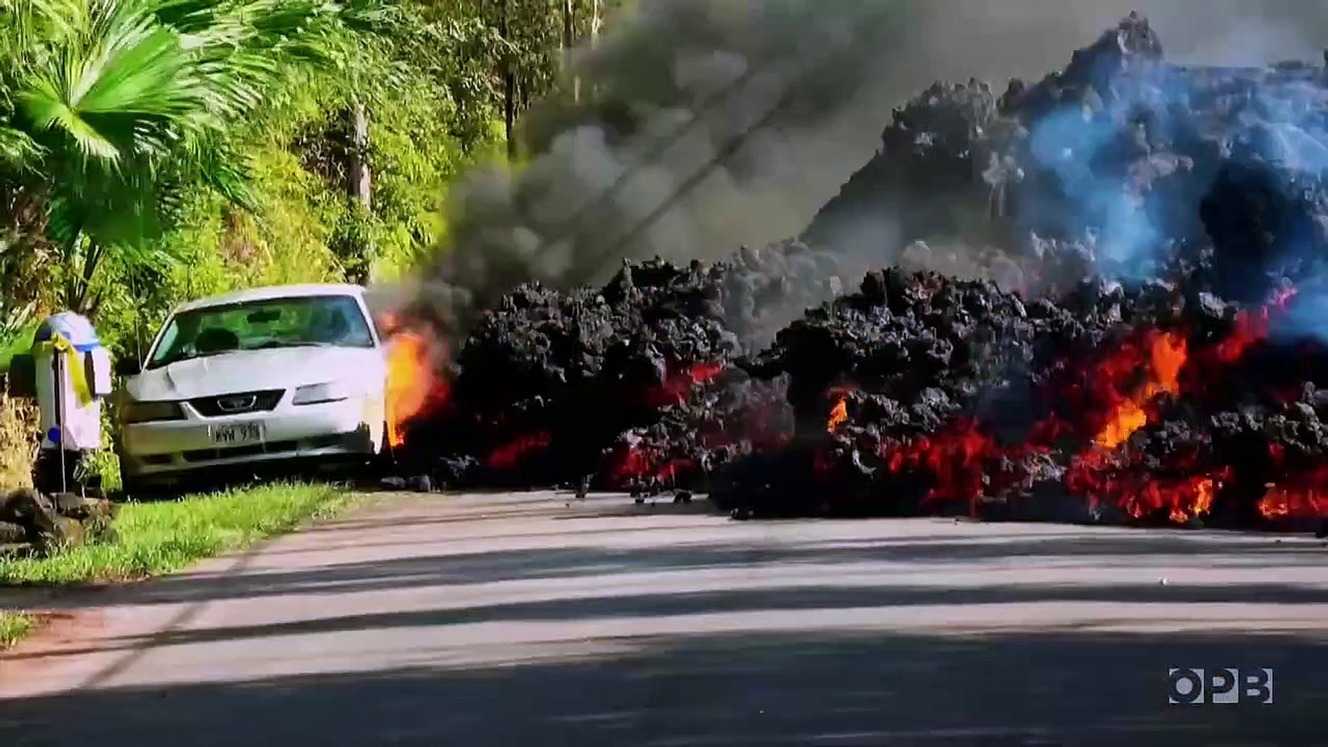 Volcano Lava Car The Floor Is Lava Car Parking Mania: Volcano Drive By
