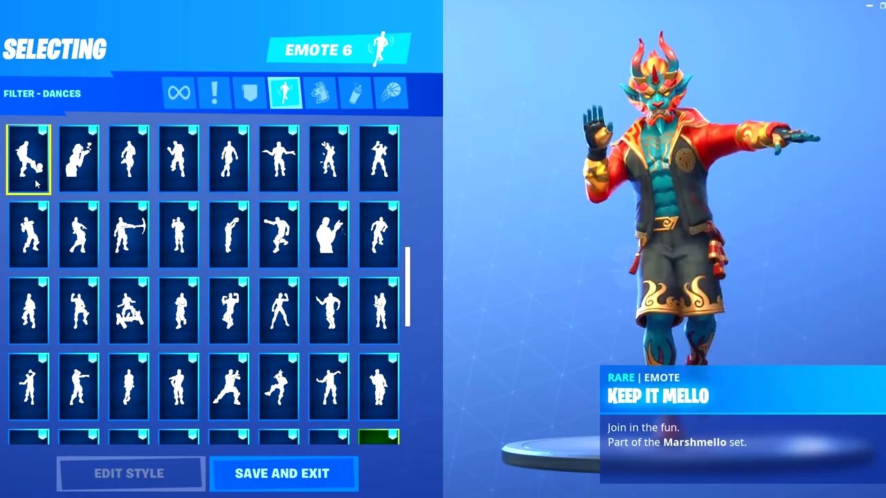 -NEW- FIREWALKER SKIN SHOWCASE WITH ALL FORTNITE DANCES & NEW EMOTES ...