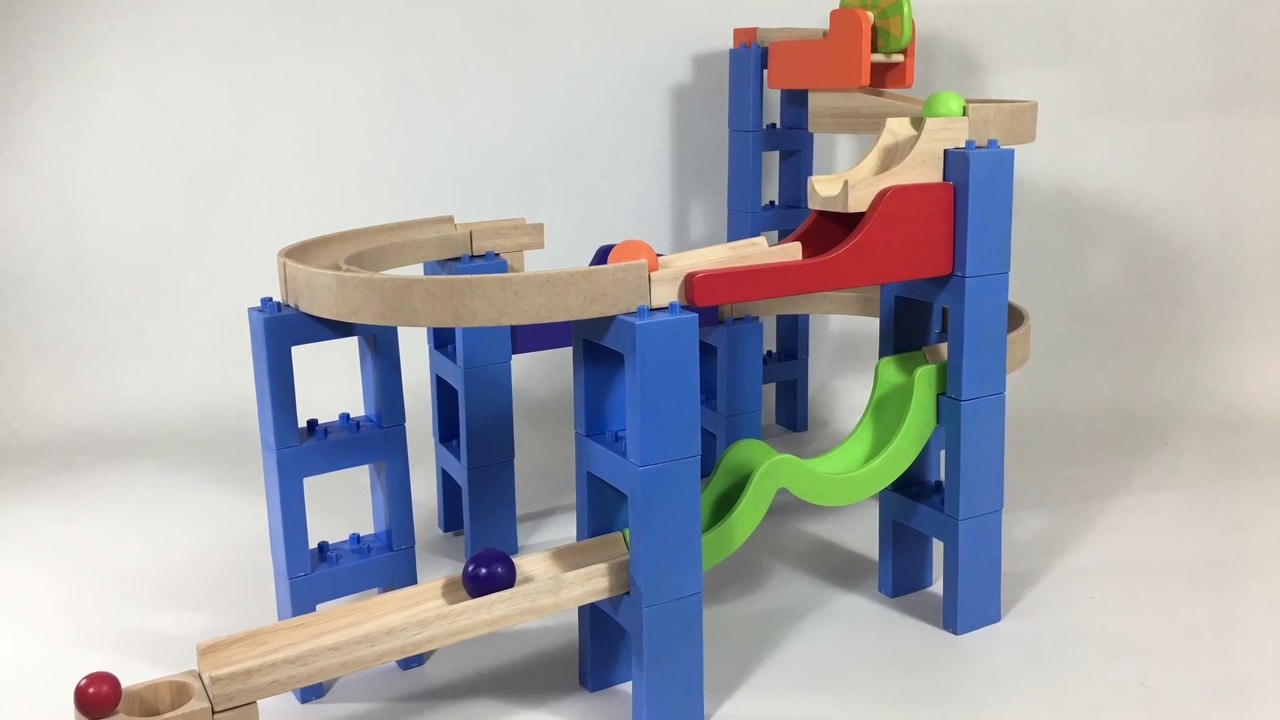 Trix Track Bouncing Spiral Track Mable Run Race Marble Maze - Toy ...