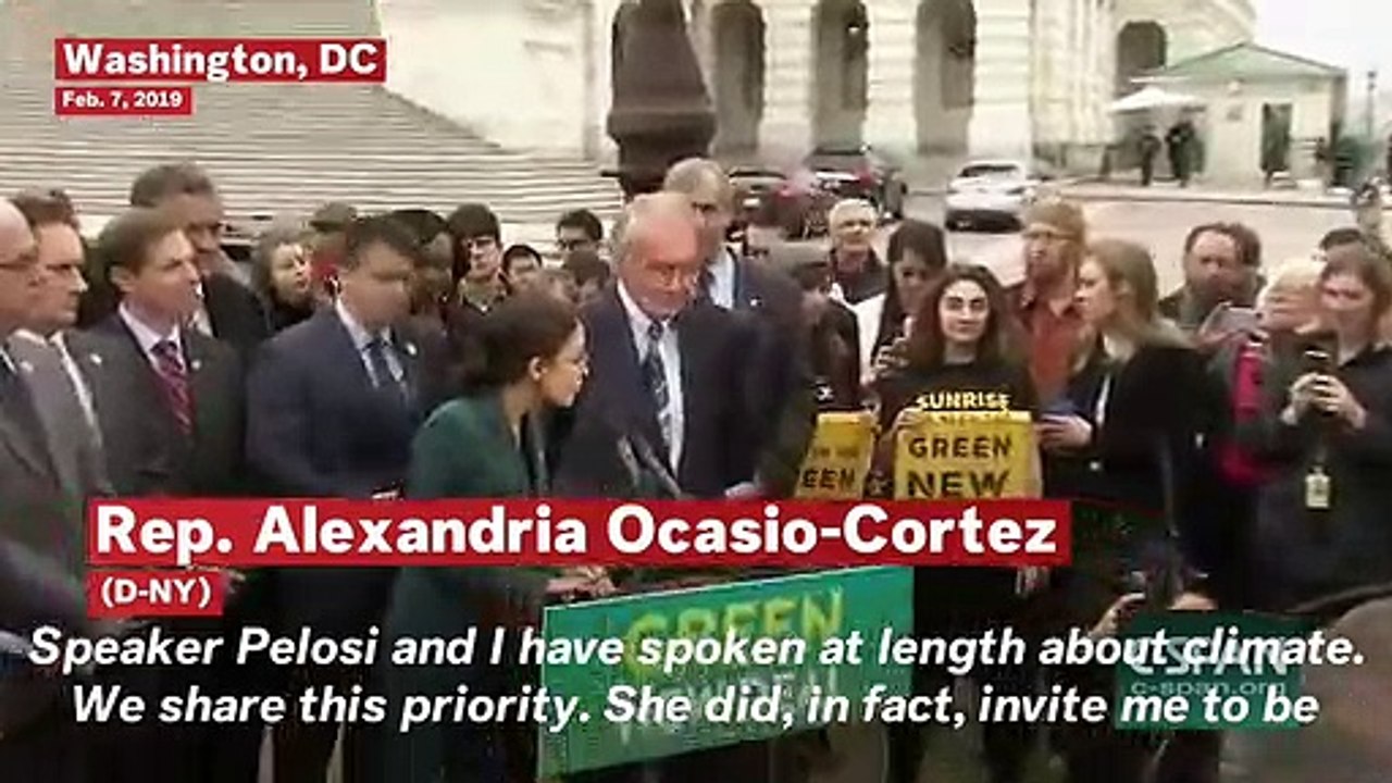 Alexandria Ocasio-Cortez Explains Why She Declined Pelosi's Climate ...