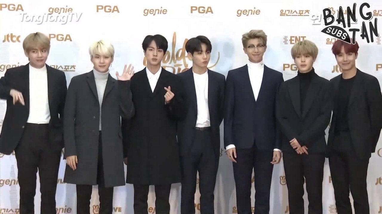 [ENG] 180110 Golden Disc Awards - BTS Red Carpet - video Dailymotion