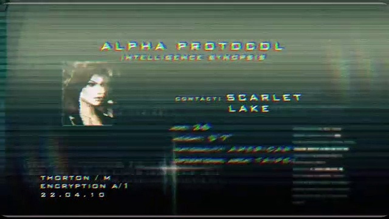 Alpha Protocol - Scarlet - Vídeo Dailymotion