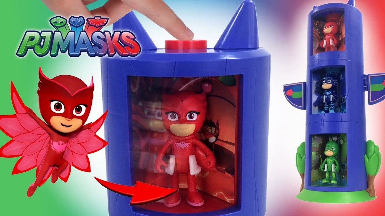 PJ Masks Owlette's Transforming Playset Headquarters w Amaya Owlette ...
