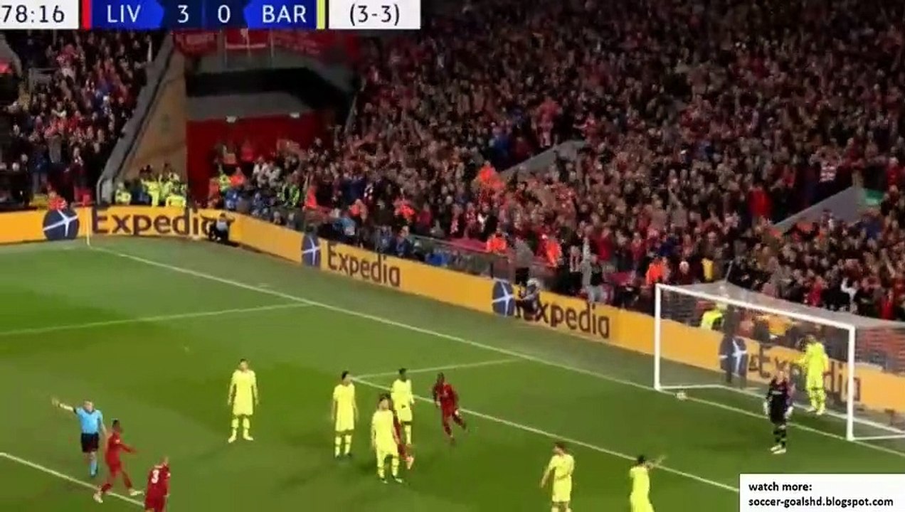 Divock Origi 2nd Goal - Liverpool vs Barcelona 4-0 07/05/2019 - video ...
