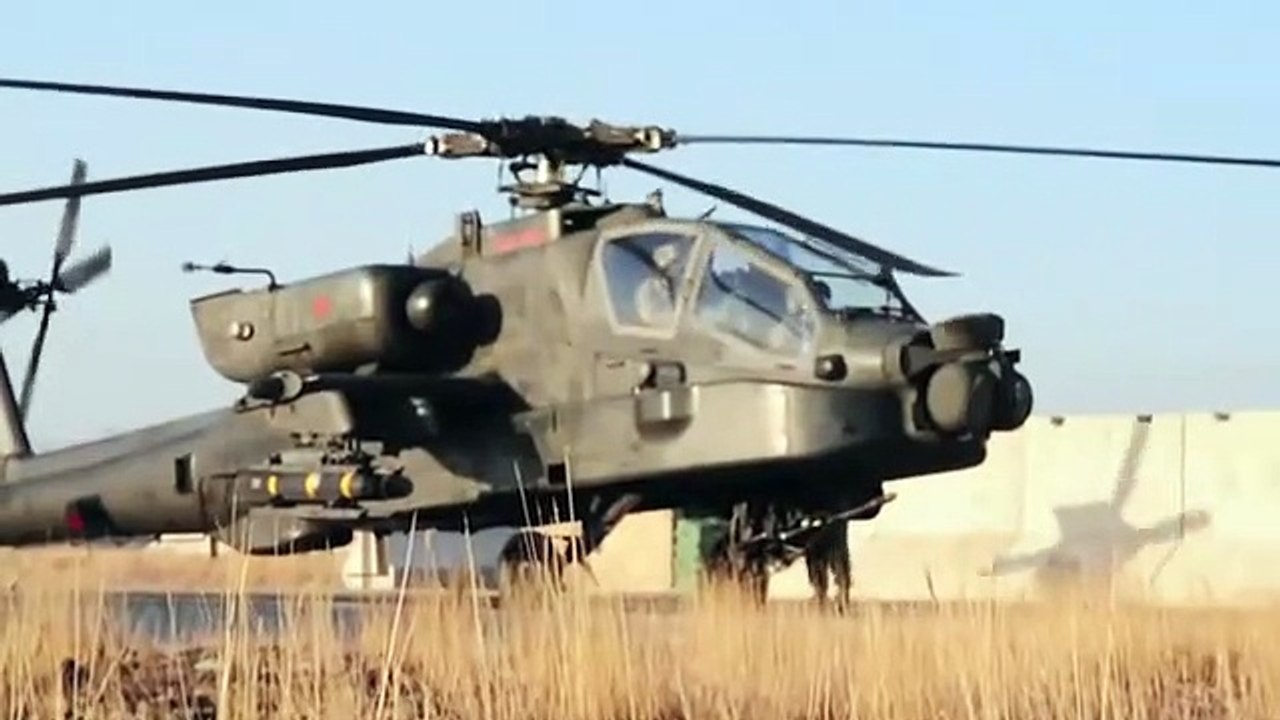 AH 64 Apache Helicopters In Action Combat Footage Afghanistan - video ...