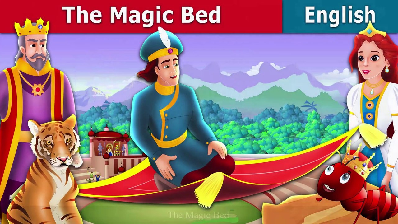 The Magic Bed Story in English | Bedtime Stories | English Fairy Tales ...