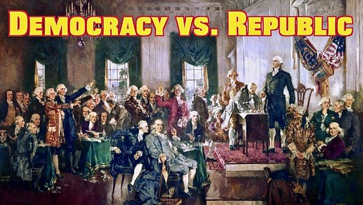 The Difference Between a REPUBLIC and a DEMOCRACY - Important! - video ...