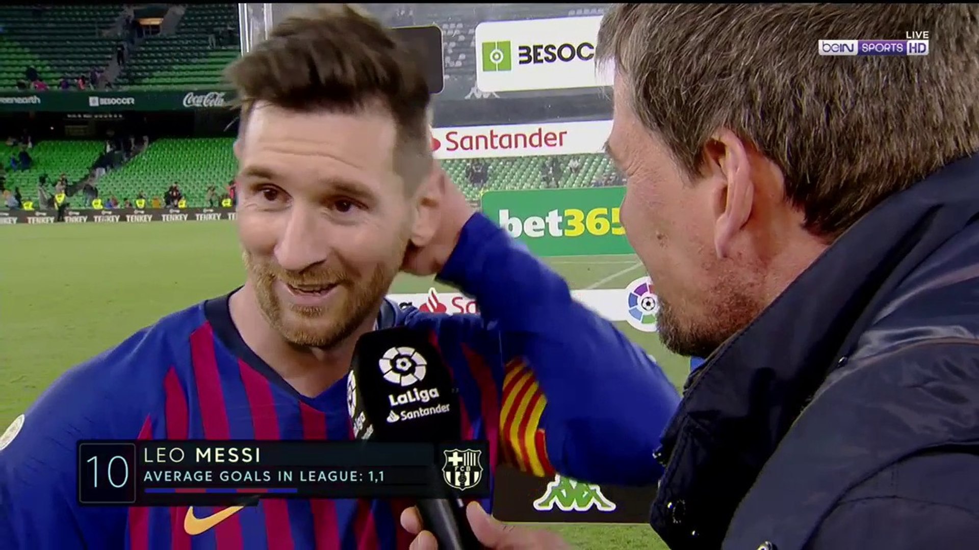 Messi Interview After Hat-Trick In Win Over Re | beIN SPORTS