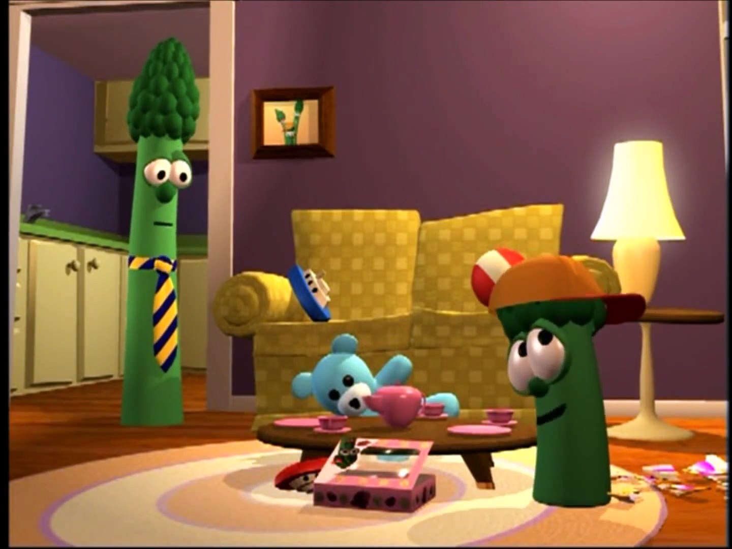 Veggietales Larryboy And The Fib From Outer Space Vhs @VeggieTales's