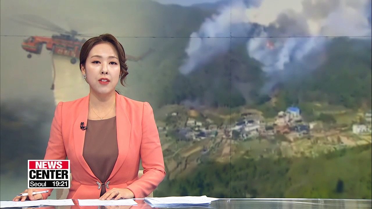 Busan forest fire contained after 18 hours; no casualties reported ...