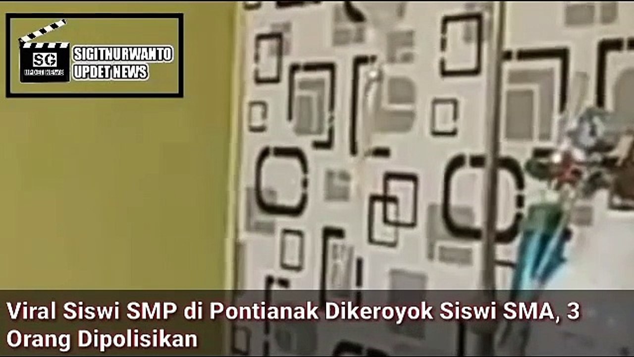 Viral Siswi SMP di Pontianak Dikeroyok Siswi SMA 3 Orang Dipolisikan - Video Dailymotion
