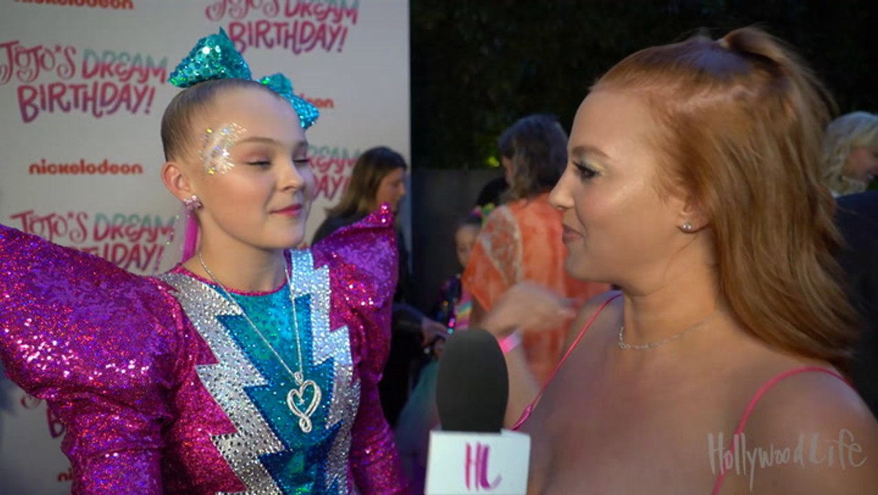 JoJo Siwa Sweet 16 Birthday Party Interview - video Dailymotion