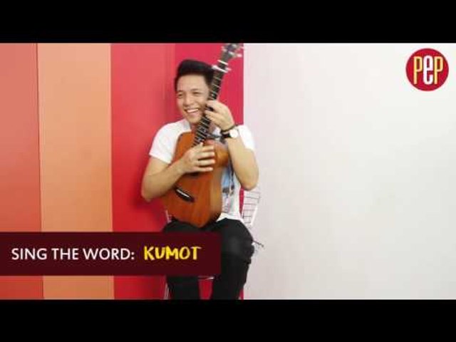 TJ Monterde takes on PEP Challenge: Sing That Word