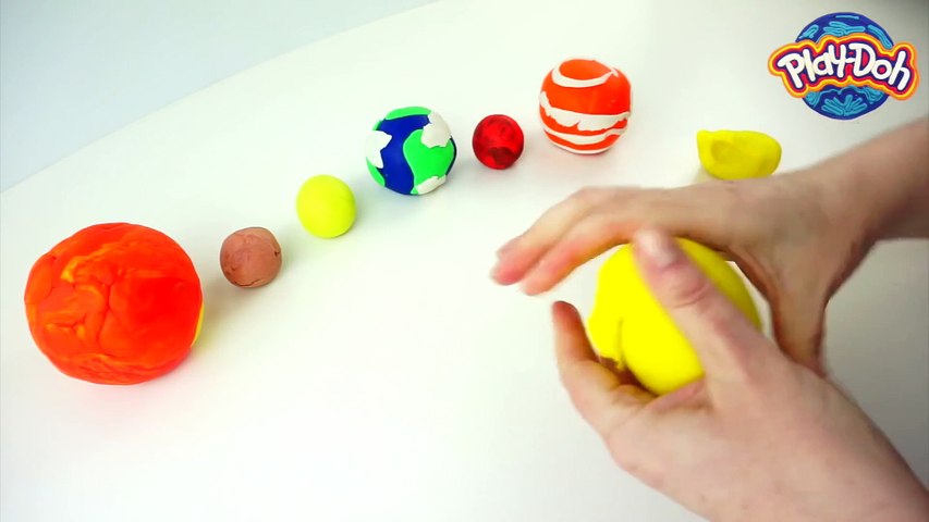 Solar System Model Using Playdough Solar System Play Dough Mats Space