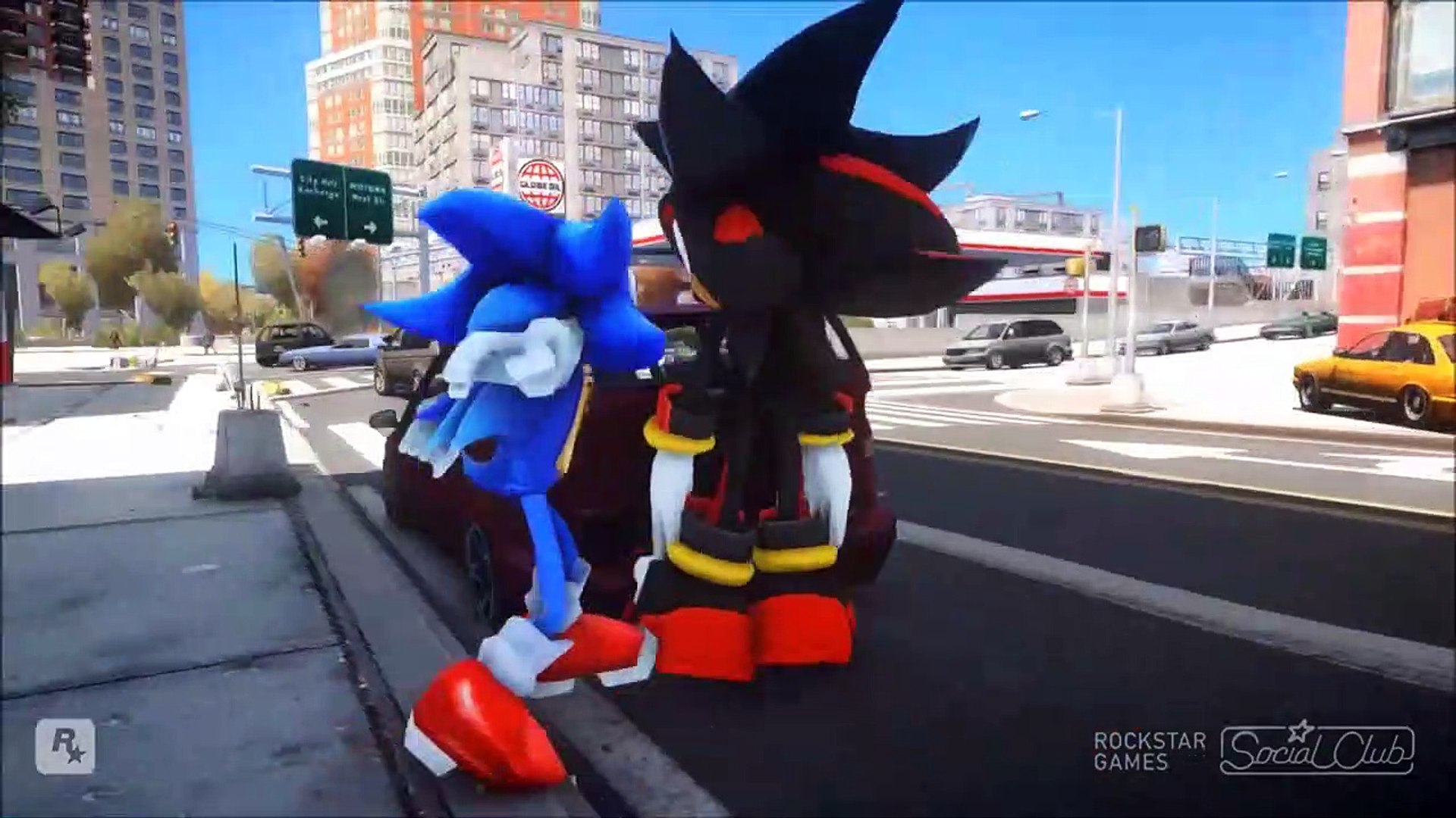 Sonic Vs Shadow