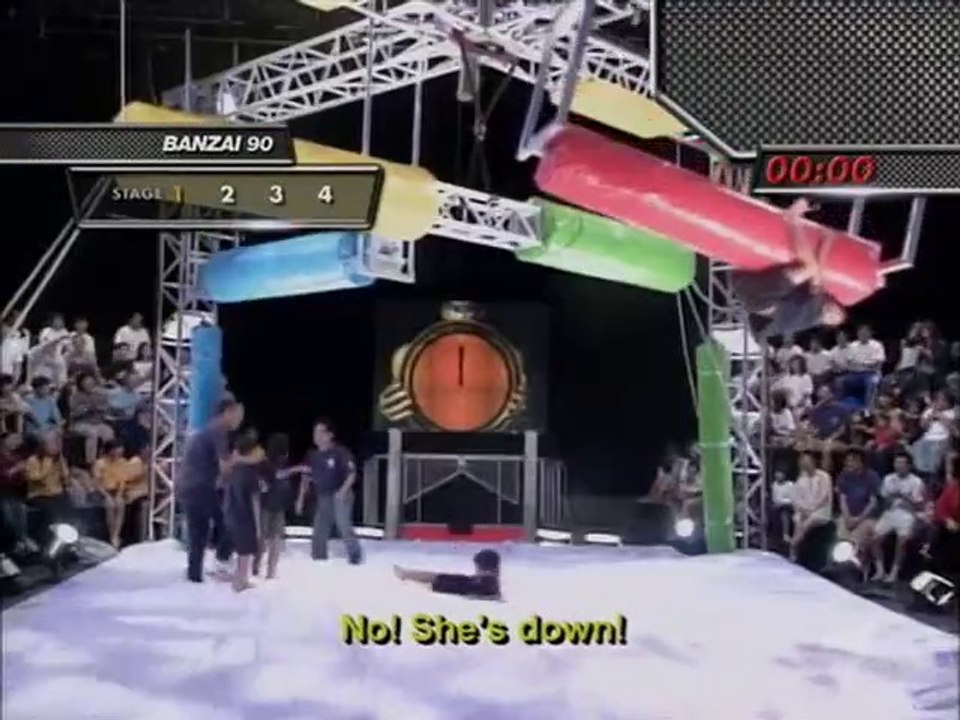 筋肉番付 Unbeatable Banzuke Episode 58 (Super Helico/Banzai 90) (1998/1999 ...