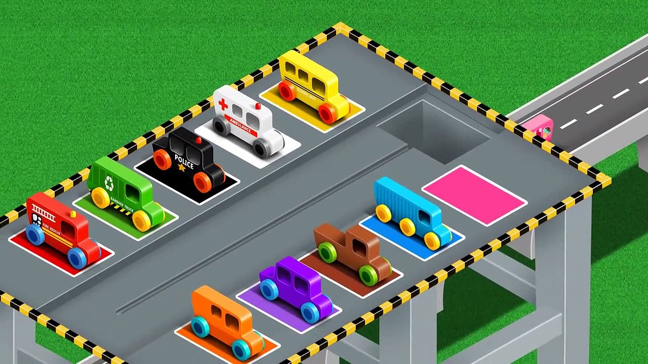 Learning Colors and Street Vehicles Names and Sounds for Kids - Colors ...
