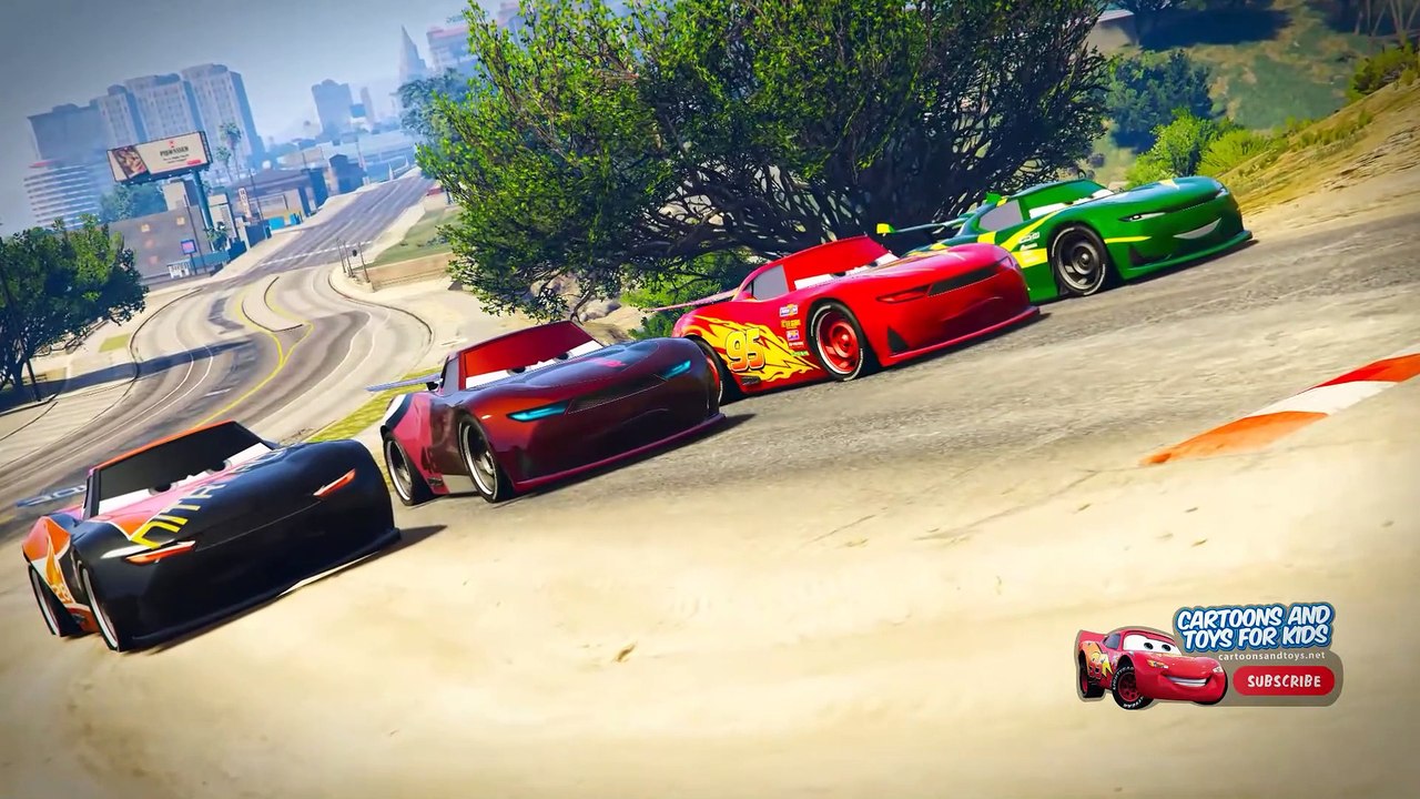 Cars 3 Performance Test Track Next Gen Lightning Mcqueen-Conrad Camber ...