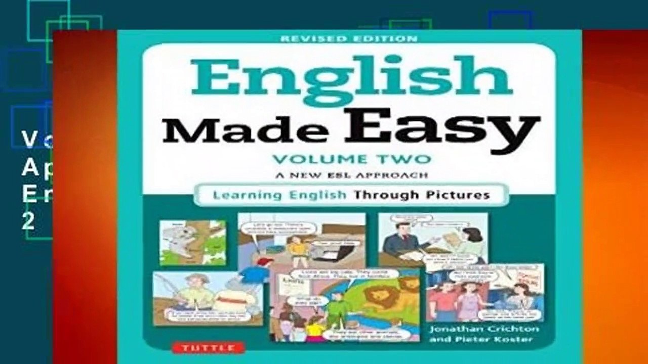English Made Easy, Volume Two: A New ESL Approach: Learning English ...