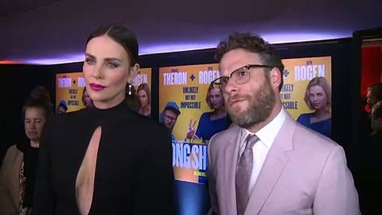 Charlize Theron and Seth Rogen learn what "snog" means! - video Dailymotion