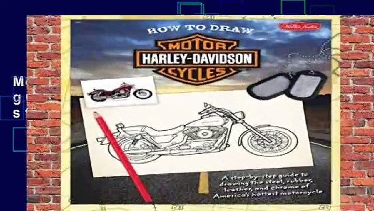How to Draw Harley-Davidson Motorcycles: A step-by-step guide to ...