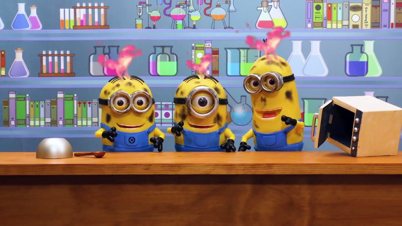Minions STOP MOTION (Video) Minions Food Explosion Minions Stop Motion ...