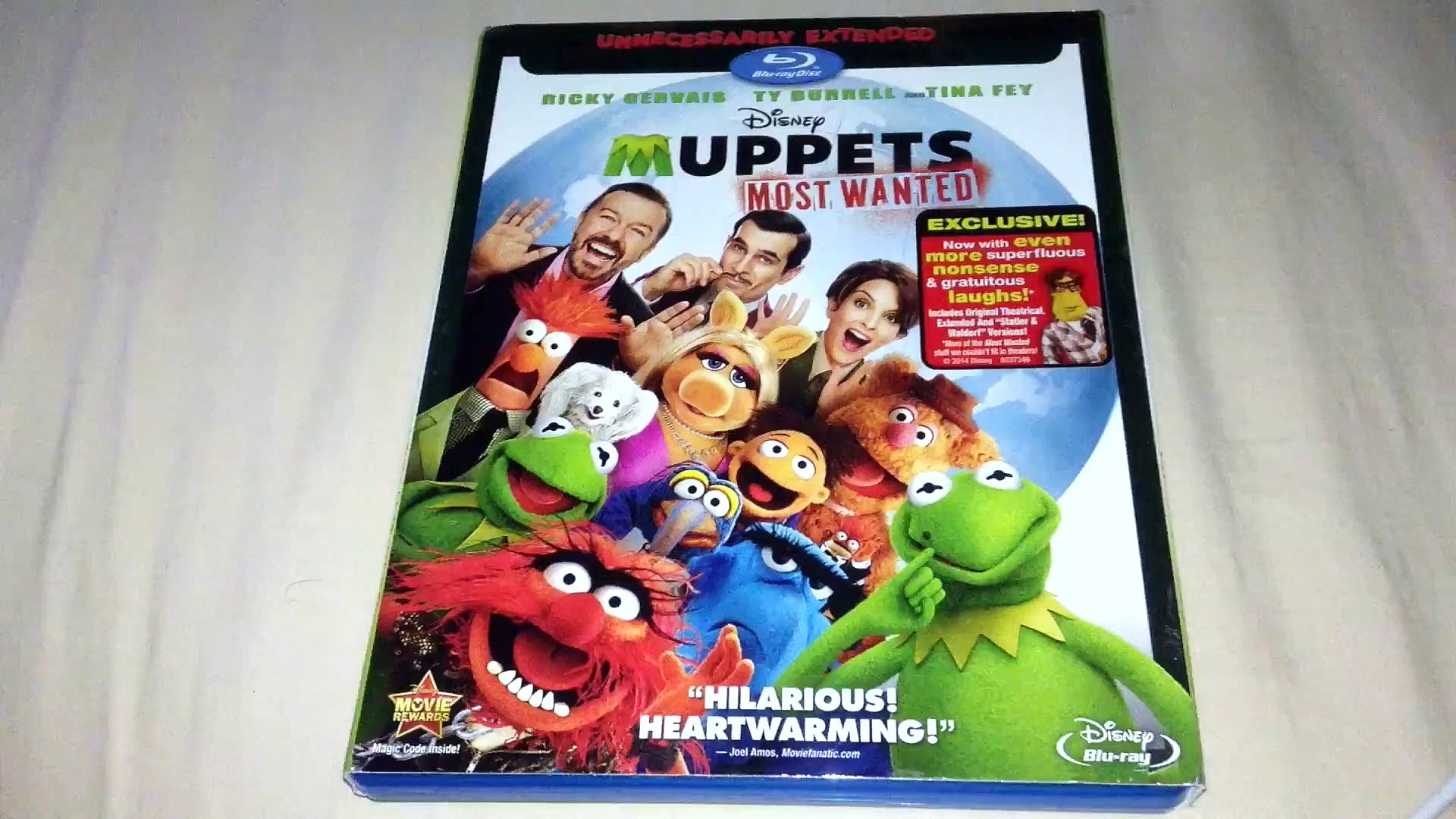 Muppets Most Wanted Dvd