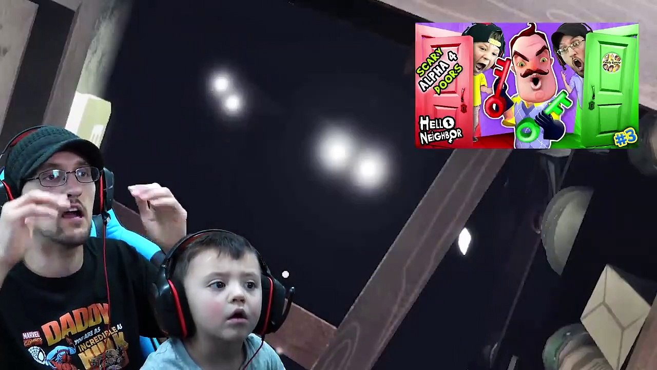 FGTeev HELLO NEIGHBORS Son is Evil! Hide n Seek Finale turns into ...