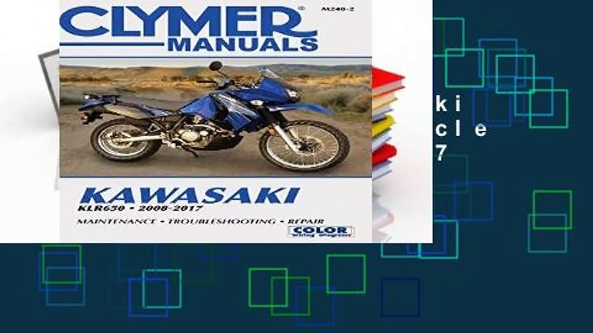 2022 Klr 650 Service Manual Pdf