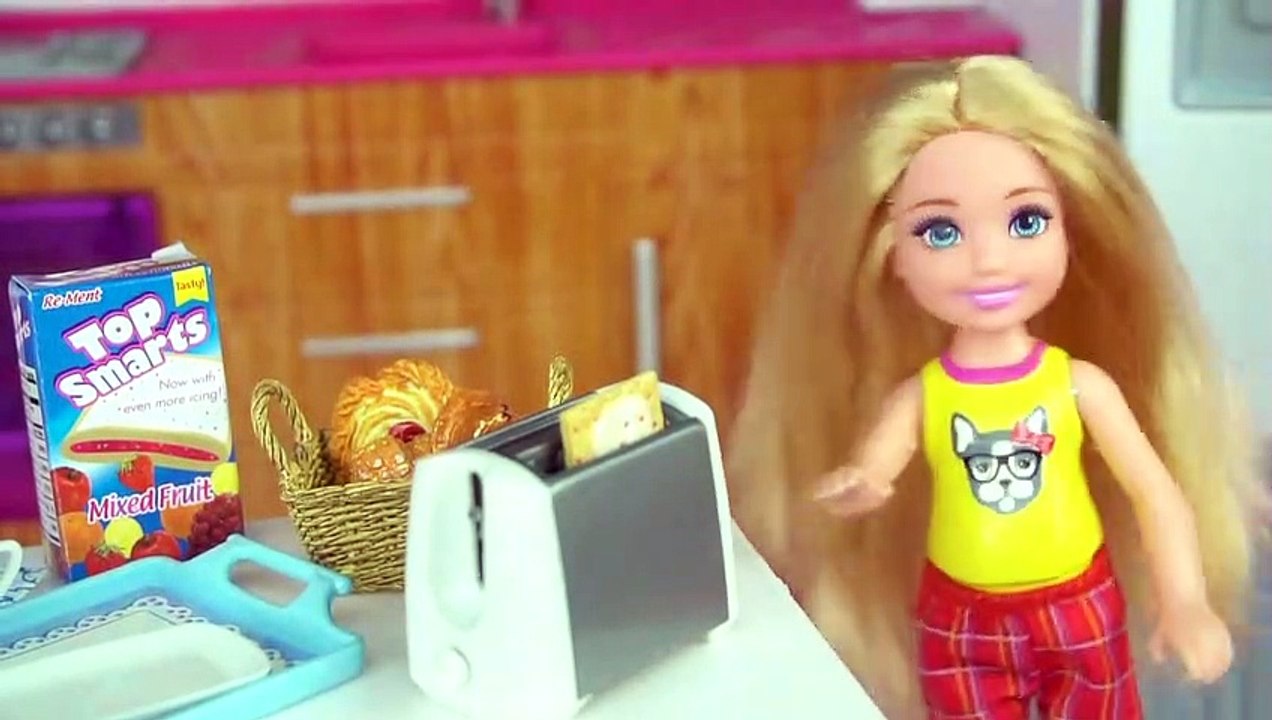 Barbie Sick Day Morning Routine in Dream House - Fun Toys for Kids ...