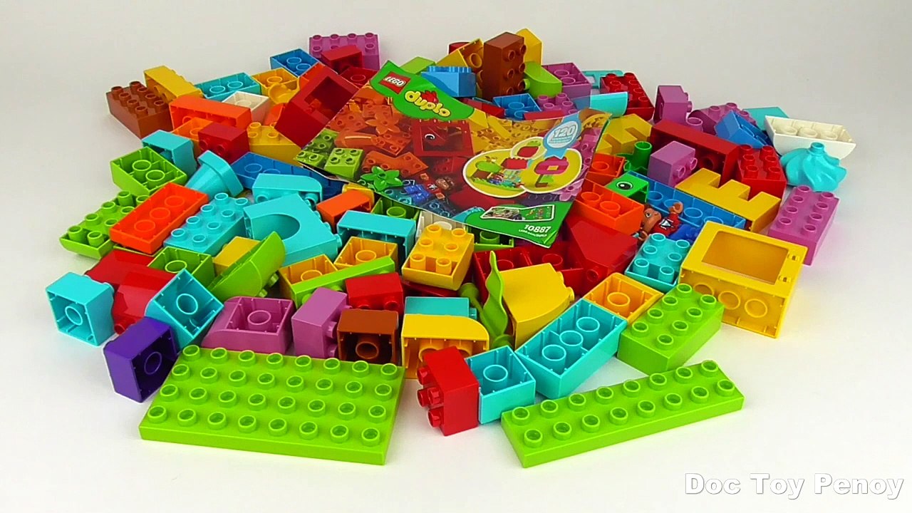 Learn Colors for Kids with LEGO Duplo Creative Fun (10887) Toy - video ...