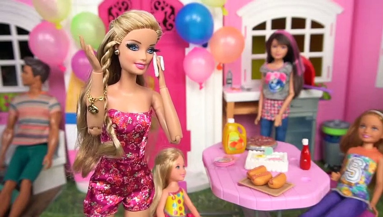 Barbie Doll Ken's Birthday Party Surprise with Friends! - Barbie Family ...