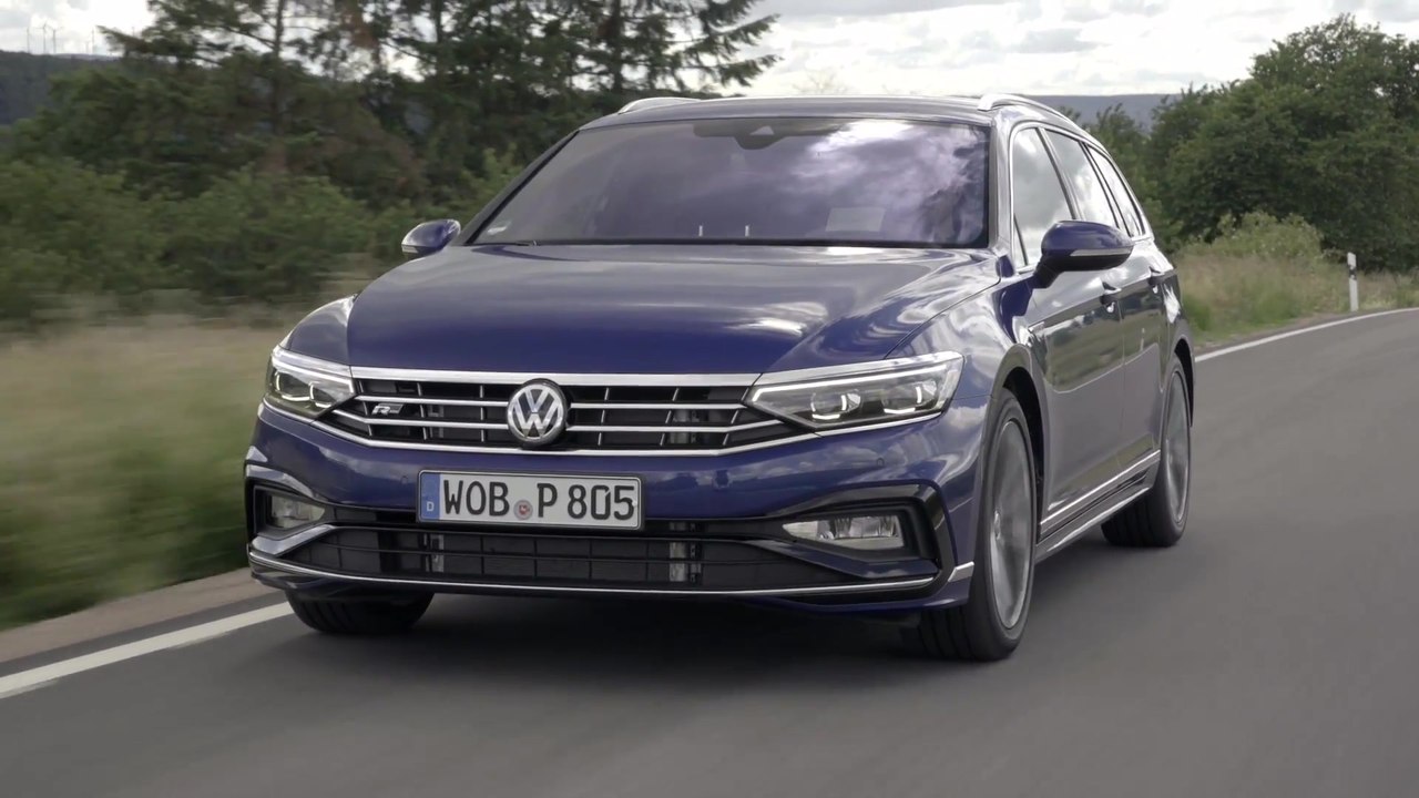 2019 Volkswagen Passat Estate R-Line Driving Video - video Dailymotion
