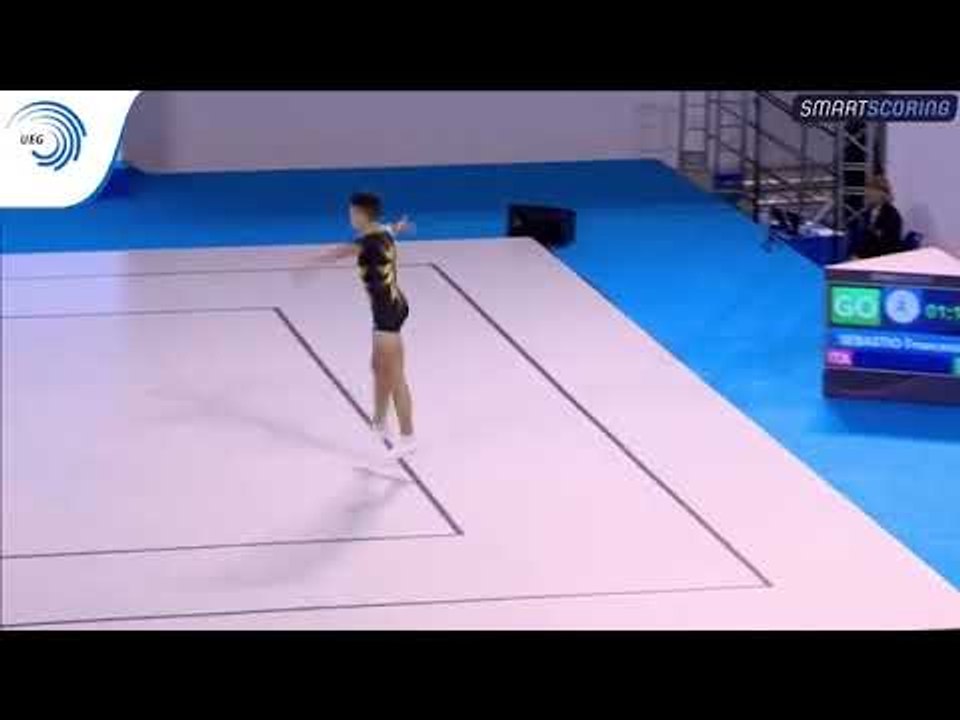 Francesco Sebastio (ITA) - 2017 Aerobics Europeans, junior individual ...