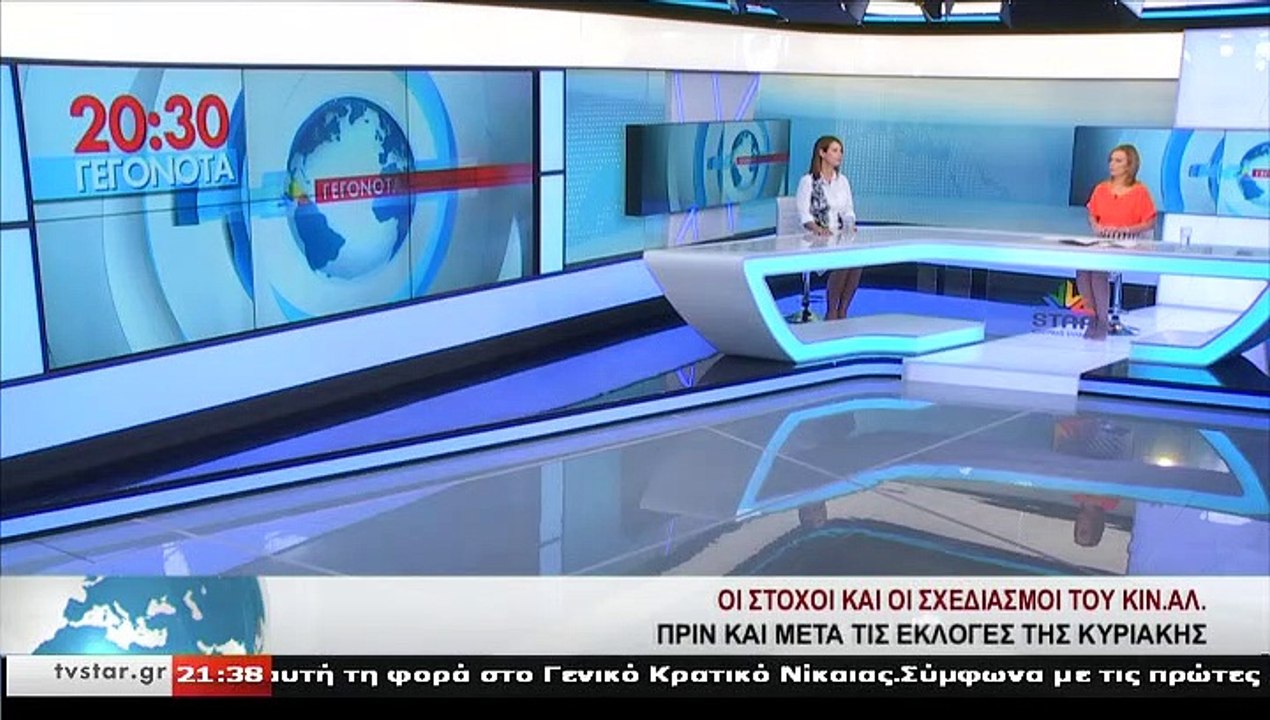 Η υποψήφια βουλευτής Επικρατείας ΚΙΝ.ΑΛ., Κ.ΜΠΑΤΖΕΛΗ, στο STAR ...