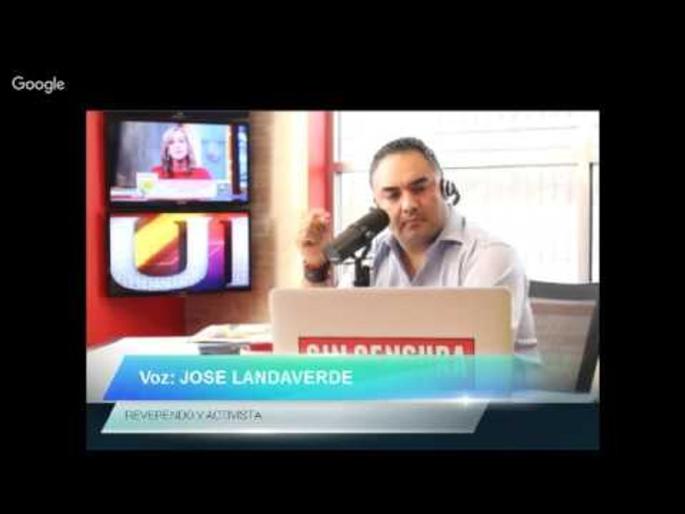 Reverendo, José Landaverde en Sin Censura 01 14 16 - video Dailymotion