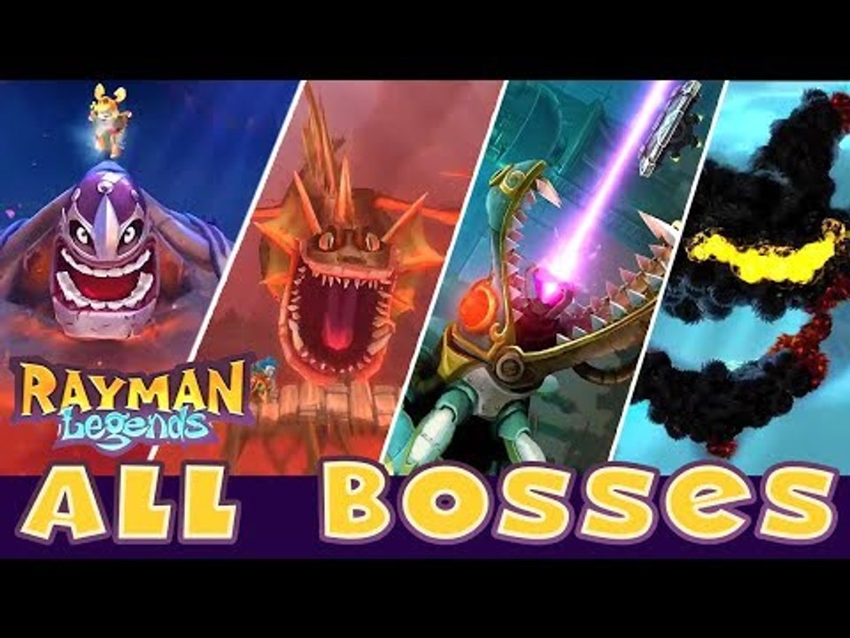 Rayman Legends ALL BOSSES (PS4) 2 Player - video Dailymotion