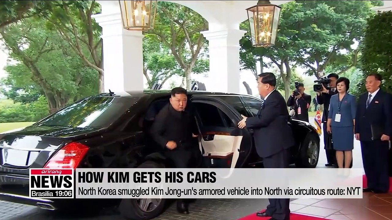 How does Kim Jong-un get his fleet of Mercedes-Benz cars? - video ...