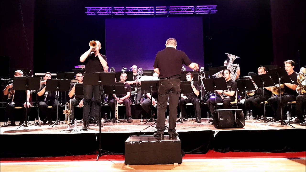 Le trompettiste américain Adam Rapa au festival Eurocuivres à ...