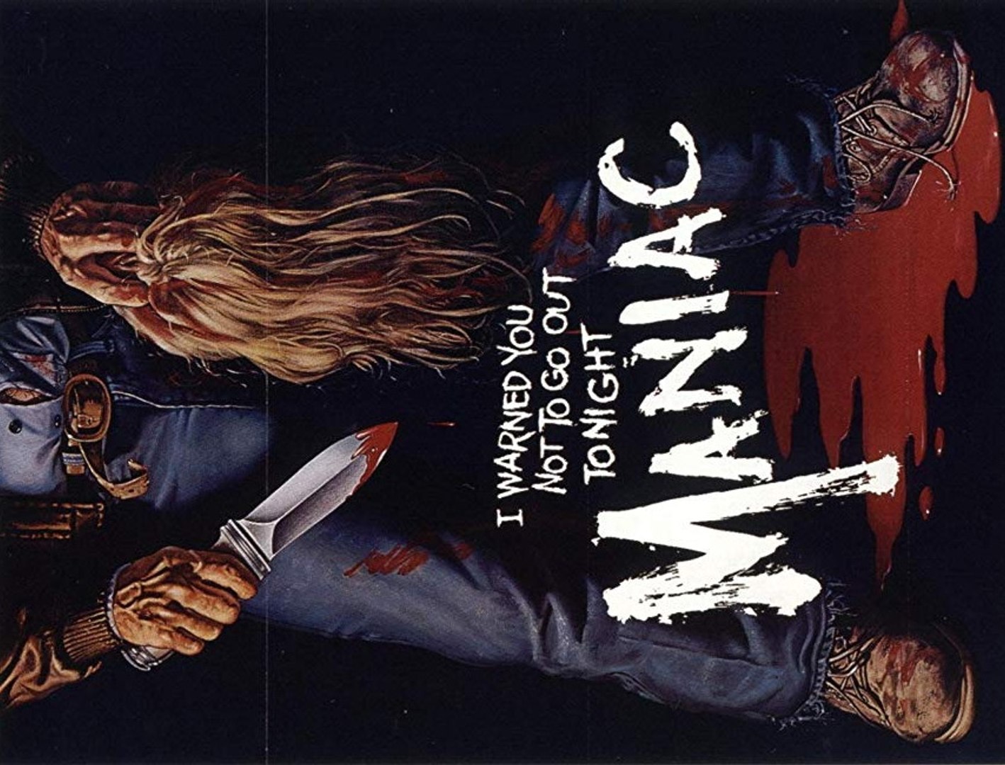 Maniac 1980 Poster DVD Exotica: Bringing Grimy 16mm To 4k Ultra HD:
