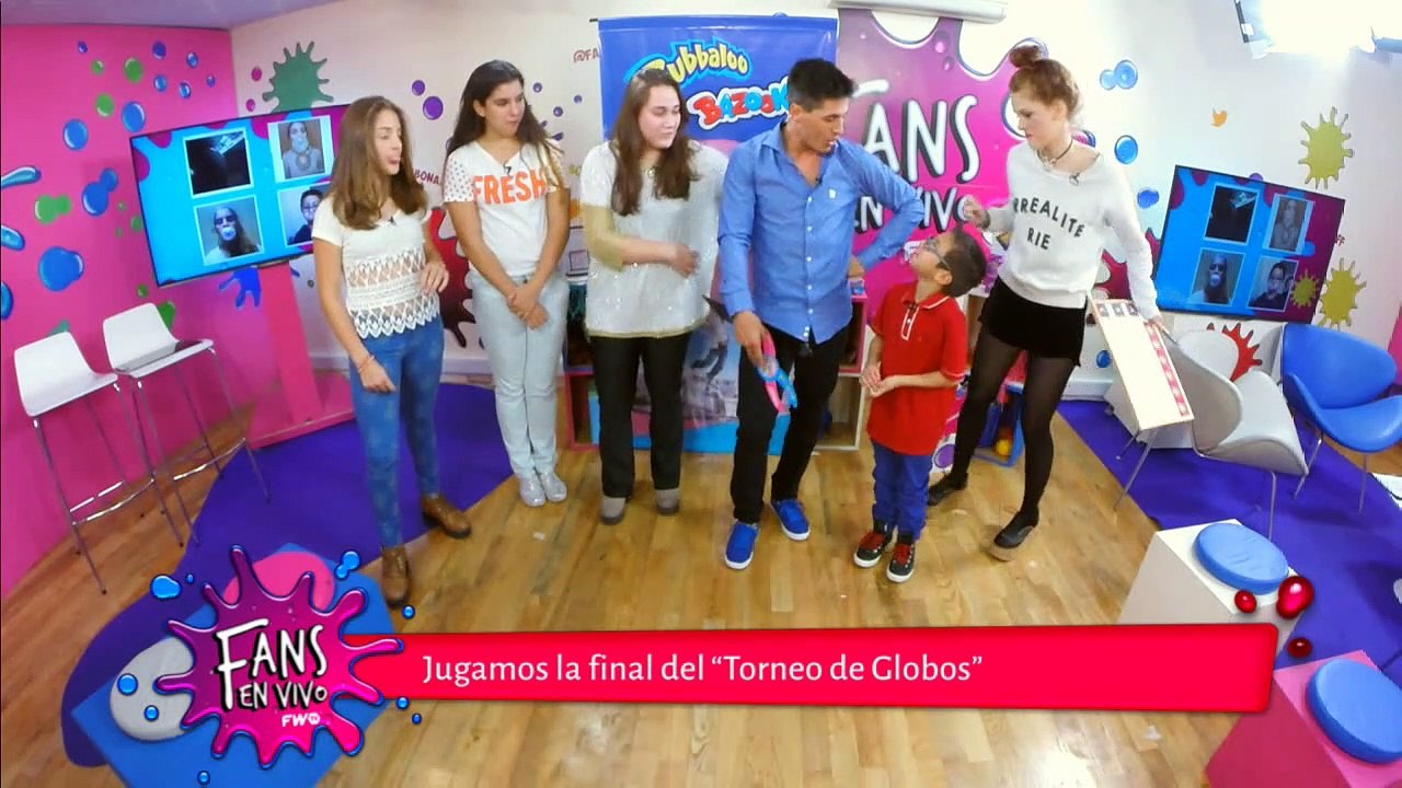 La final del Torneo de Globos Bubbaloo Bazooka | Fans En Vivo #142 ...