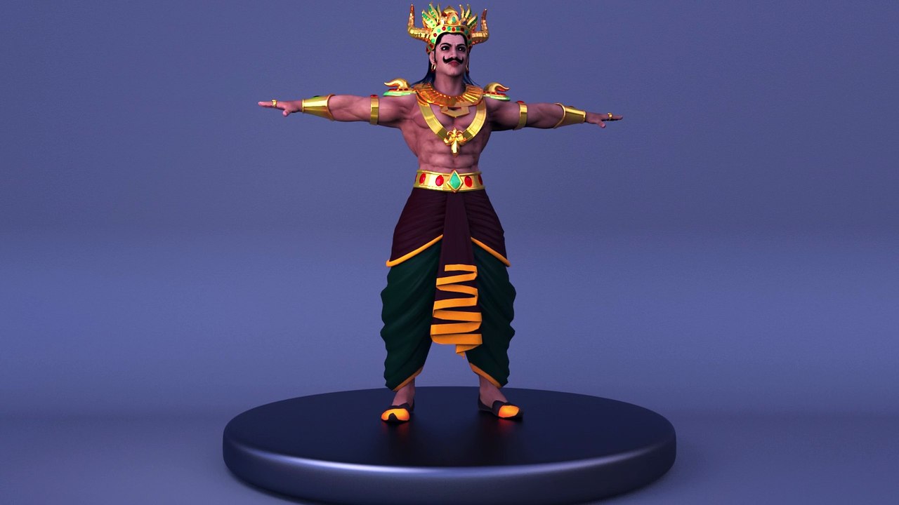 3D Model of Ravan - video Dailymotion