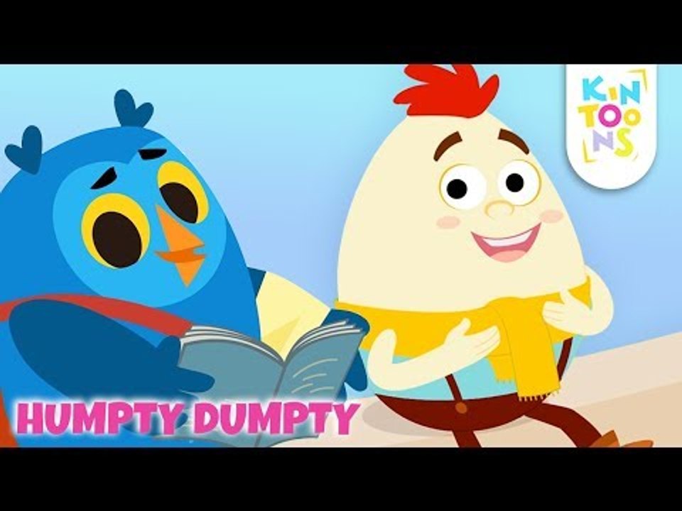 Humpty Dumpty Sat On A Wall | Nursery Rhymes & Baby Songs | KinToons ...