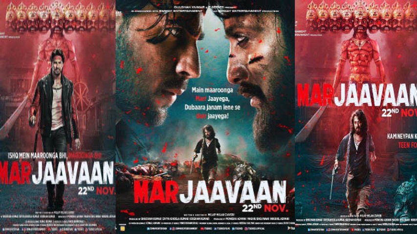 Marjaavan First Look | Siddharth Malhotra Riteish Deshmukh Marjaavaan ...