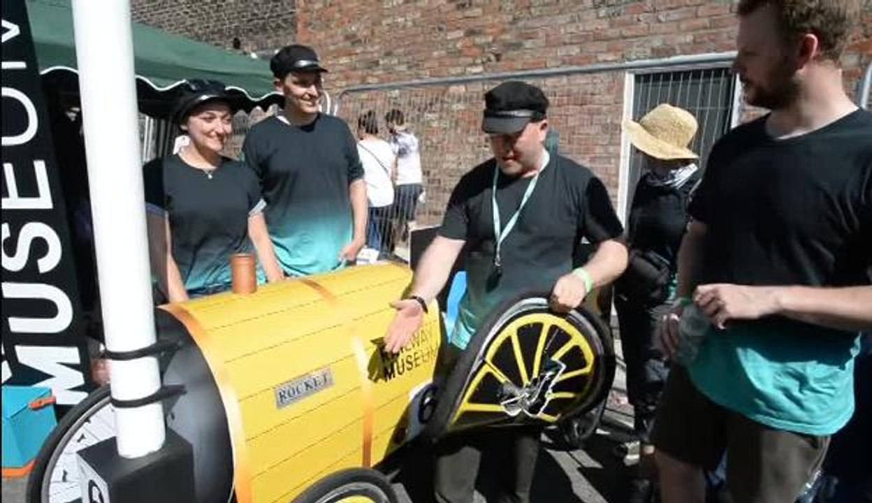 The York BID Micklegate Run Soap Box Challenge 2019 - video Dailymotion