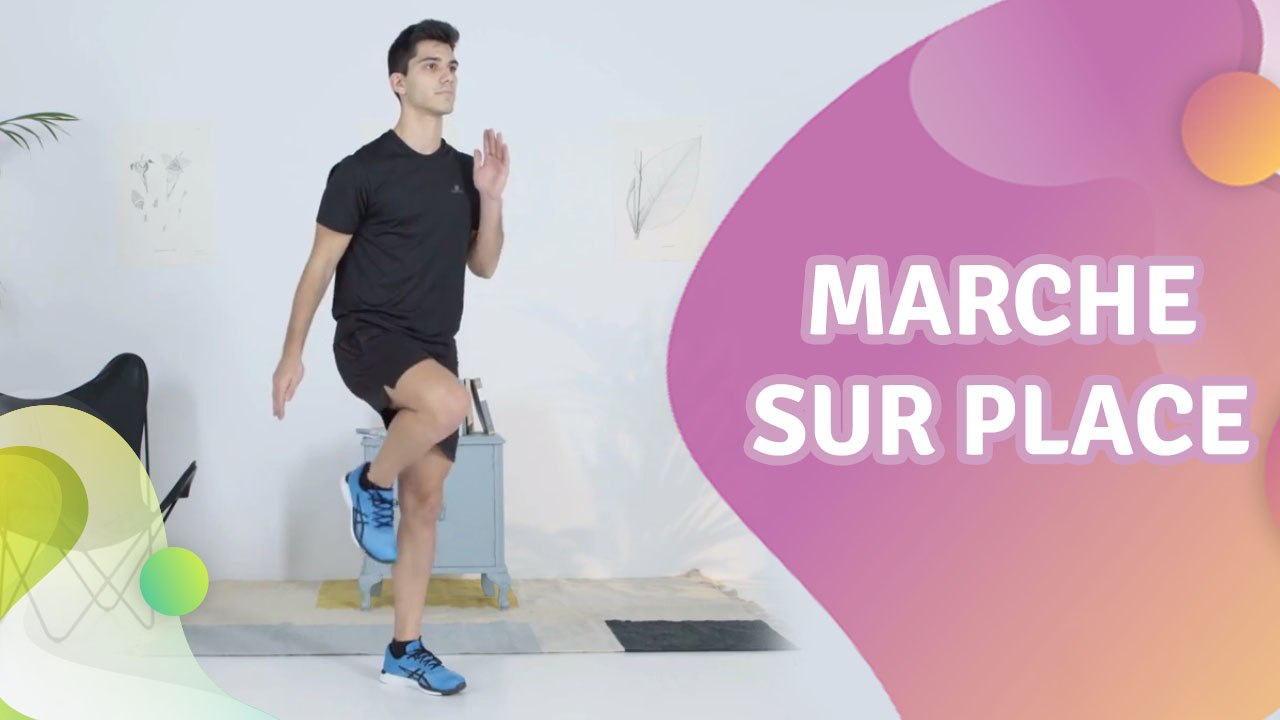 MARCHE SUR PLACE - Améliore ta santé - Vidéo Dailymotion